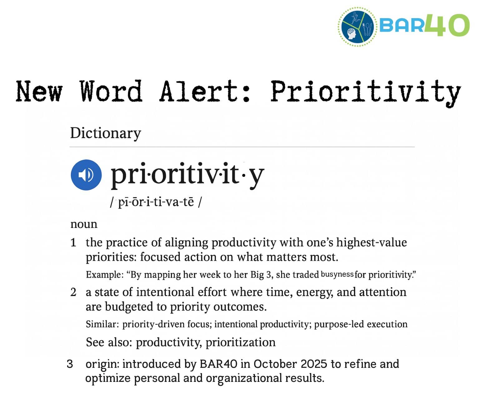 Prioritivity: Bar Talk with Eric Bartosz – Saucon Source
